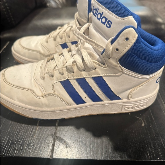 adidas | Shoes | Adidas Mens White And Blue Sneakers | Poshmark